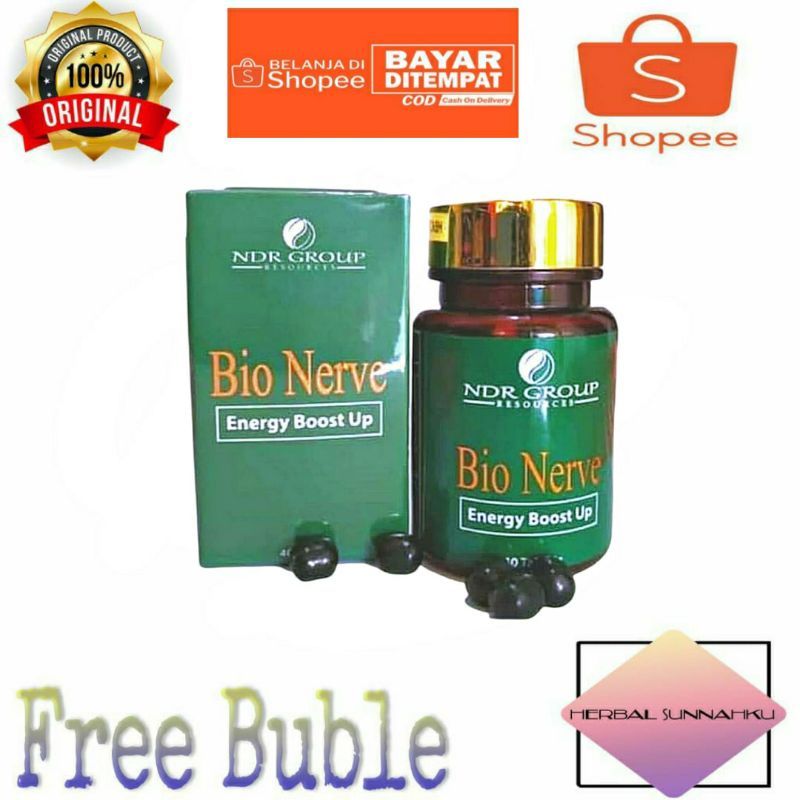 Jual Obat Herbal Bio Nerve Untuk Sendi Tulang Otot Asam Urat Rematik ...