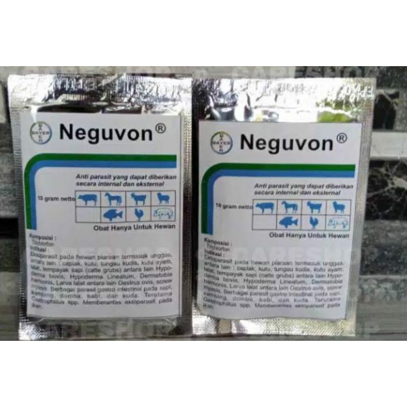 Jual NEGUVON OBAT PETERNAKAN 100pcs | Shopee Indonesia
