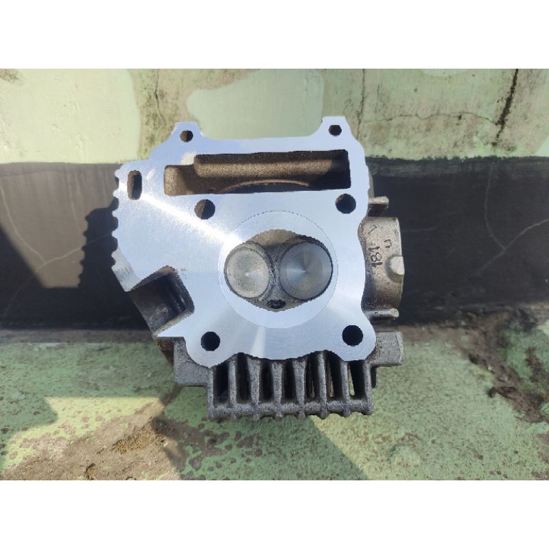 Jual Silinder kop Cylinder head custom klep 22/25 & 24/28 pnp honda ...