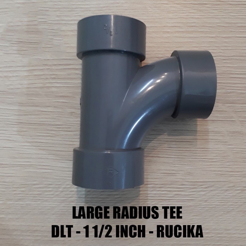 Jual Large Radius Tee 1 1/2" Rucika D / Tee Y 90' / Tee Y PVC 1 1/2" D / Tee r 1.5" Rucika D ...