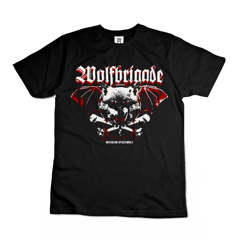 Jual Kaos band Wolfbrigade - Warsaw Speedwolf | Shopee Indonesia