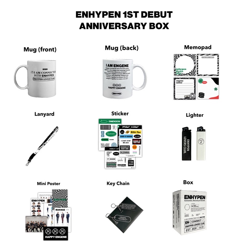 Jual [READY STOCK ] ENHYPEN THINGS ( POSTER KOREK MEMOPAD KEYCHAIN ...