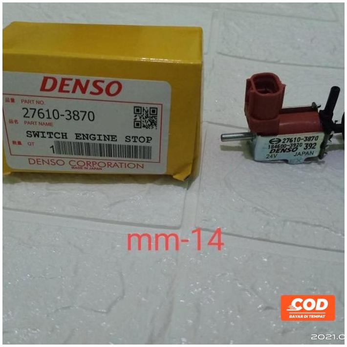 Jual Switch Engine Stop 24 Volt Toyota Dyna /Hino Dutro Ht 125 Ht130 ...