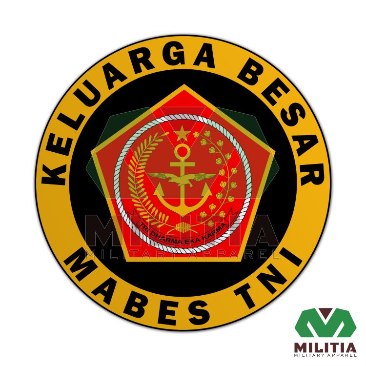 Jual Stiker Bulat MABES TNI Hankam | Shopee Indonesia