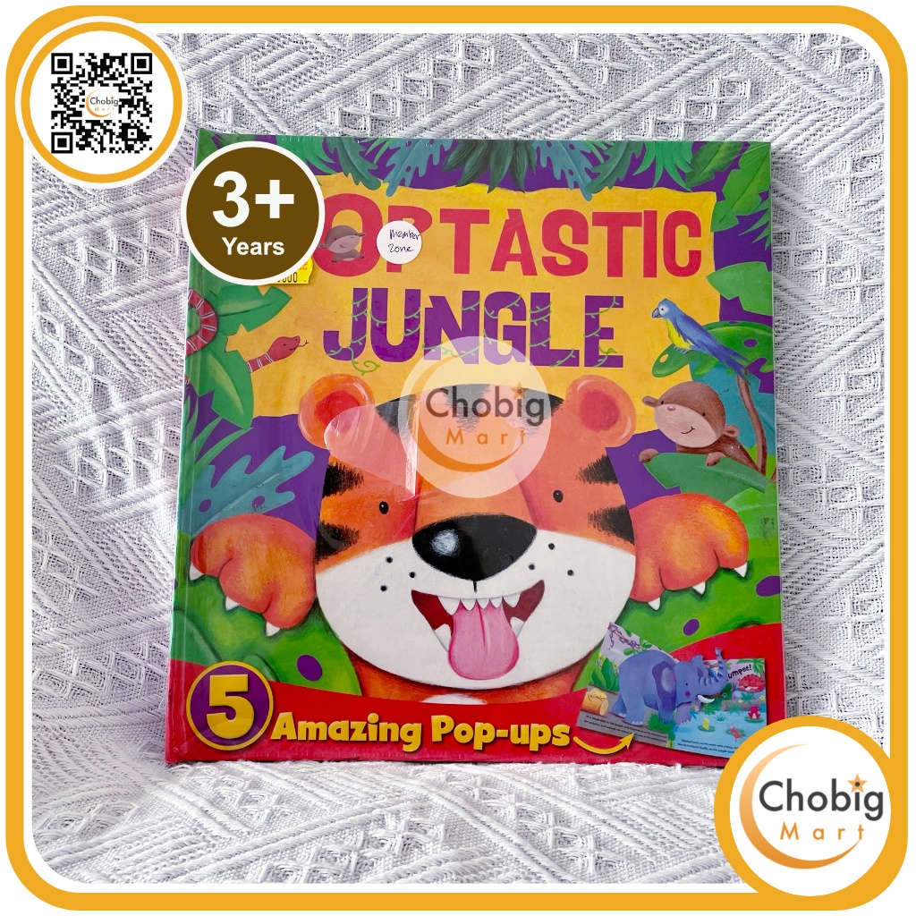 Jual CHOBIG Buku Edukasi Anak 3+ Import POP tastic Jungle Igloo Book ...