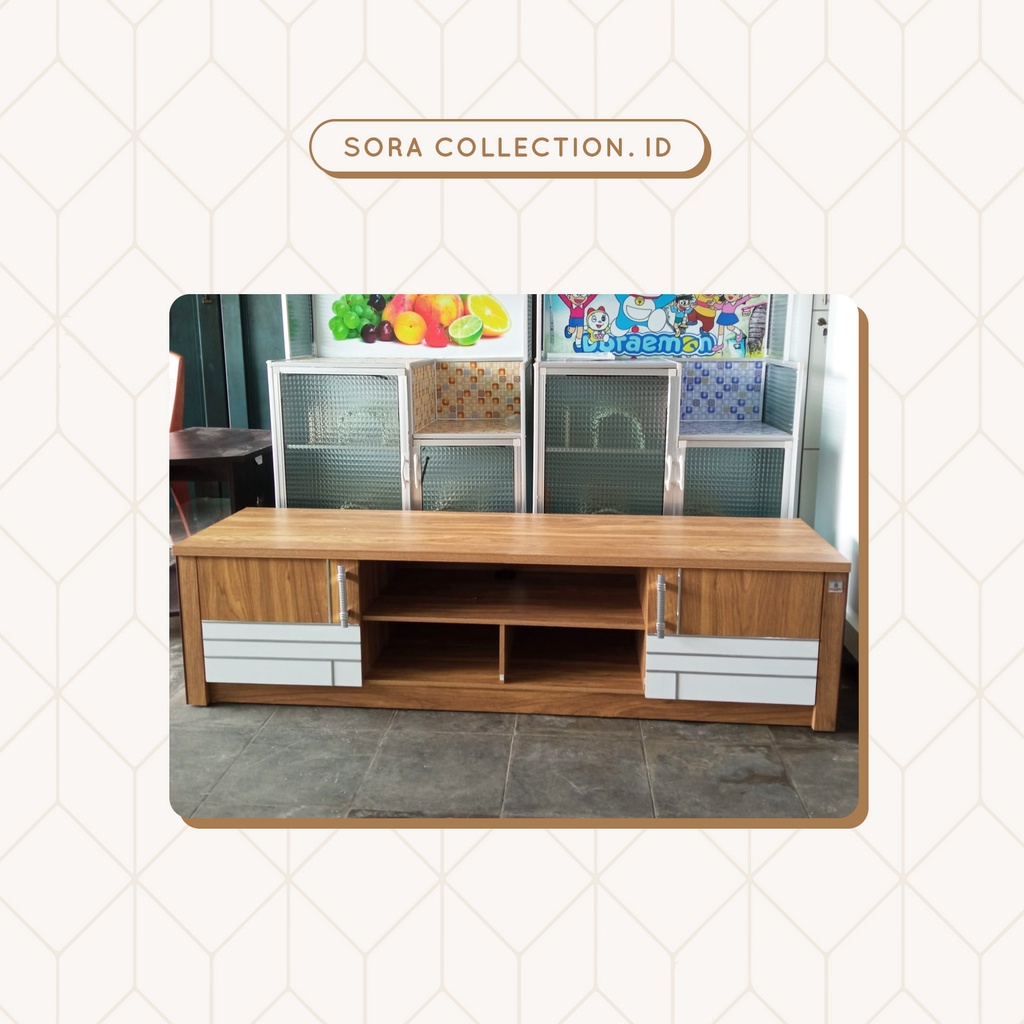 Jual Rak TV Minimalis / Meja TV / Audio Visual Rack Olympic Latte ...