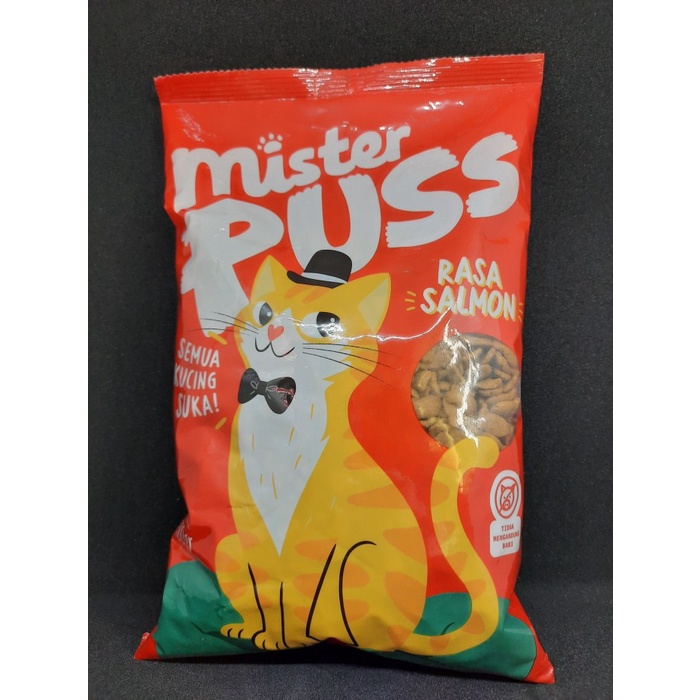 Jual Mister Puss Salmon 500gr-Makanan Kucing Kering-Dry Cat Food ...
