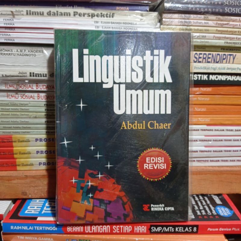 Jual linguistik umum by abdul chaer | Shopee Indonesia