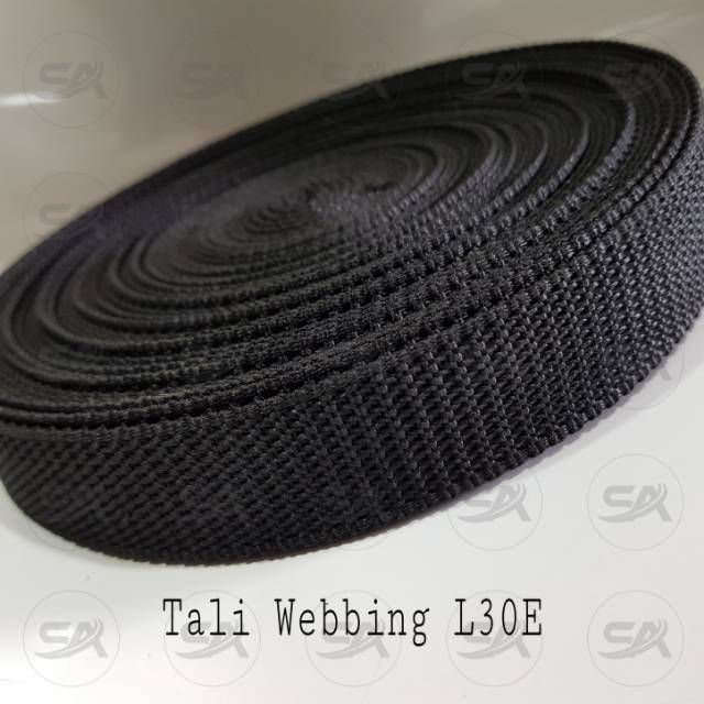Jual TALI WEBBING L30E / TALI BISBAN 3CM (ROL) | Shopee Indonesia