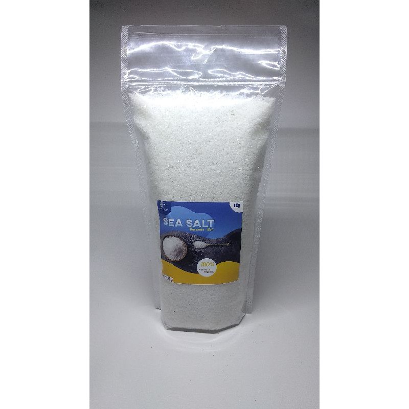 Jual Kusamba Sea Salt Garam Laut Bali kemasan 1 Kg | Shopee Indonesia