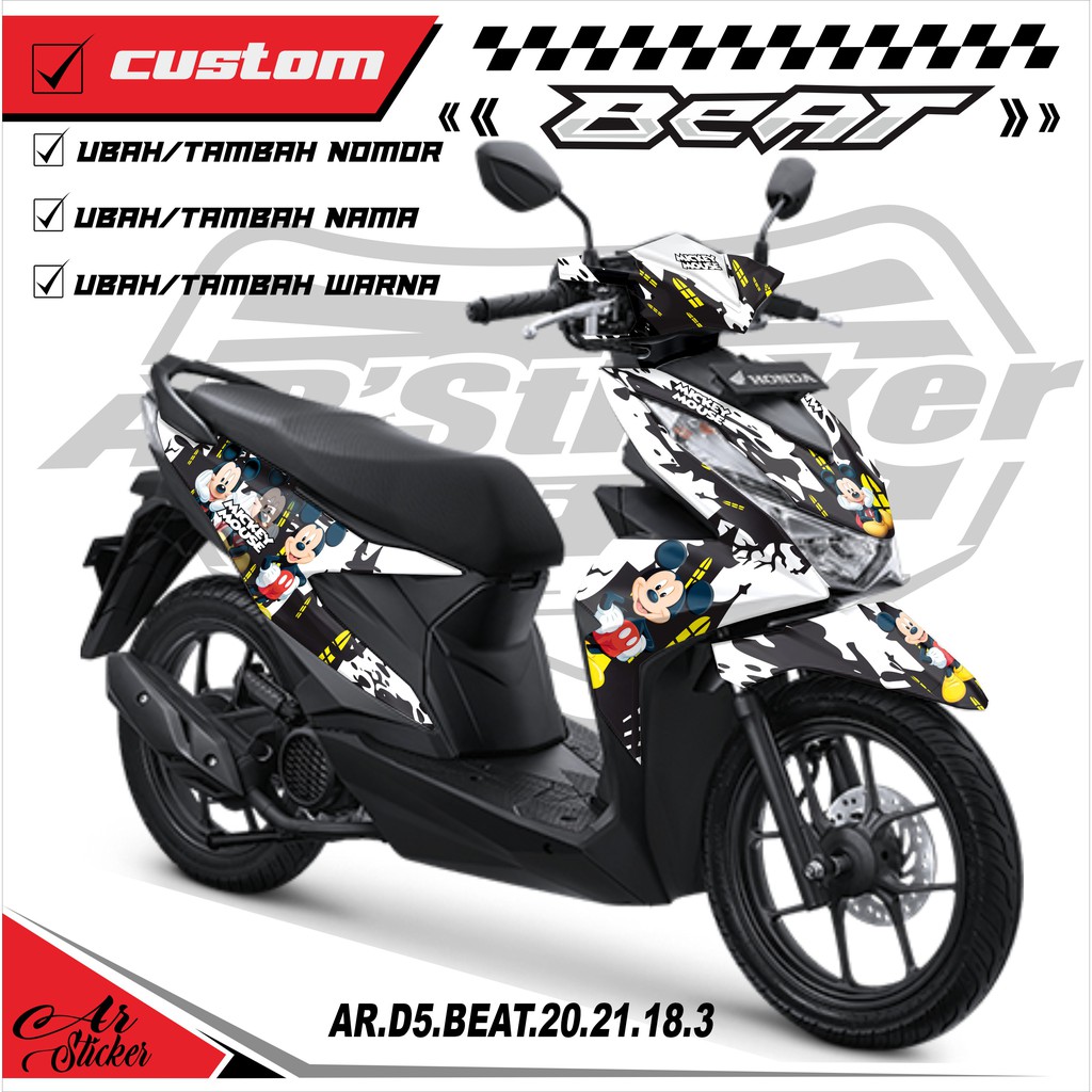 Jual Decal Sticker Full Body BEAT FI NEW 2020 2023 Deluxe Street ...