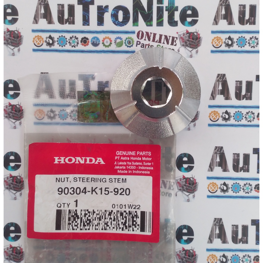 Jual Mur komstir Atas Nut Steering Stem 90304-K15-920 Original Honda CB ...