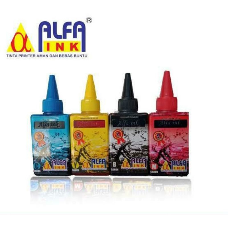 Jual Tinta Canon ALFA INK 100Ml All Varian | Shopee Indonesia