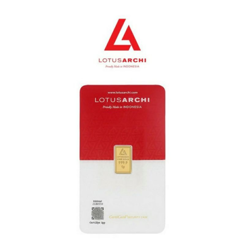 Jual Lotus Archi Merah Putih 1 gr | Shopee Indonesia