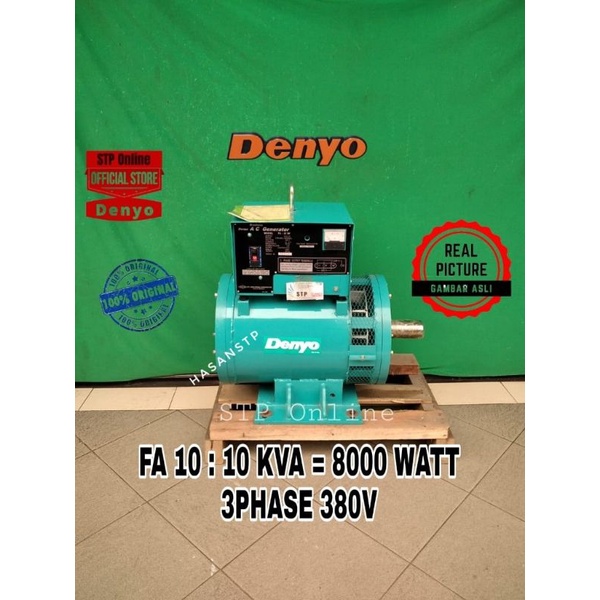 Jual Generator/Alternator FA 10 DF Denyo | Shopee Indonesia