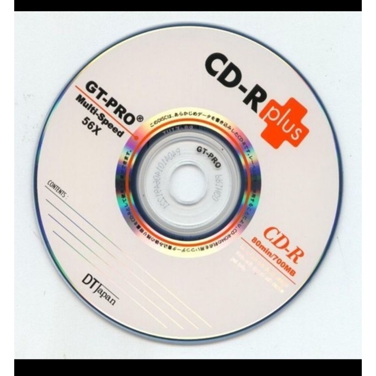 Jual CD kosong CD-R plus GT-PRO | Shopee Indonesia