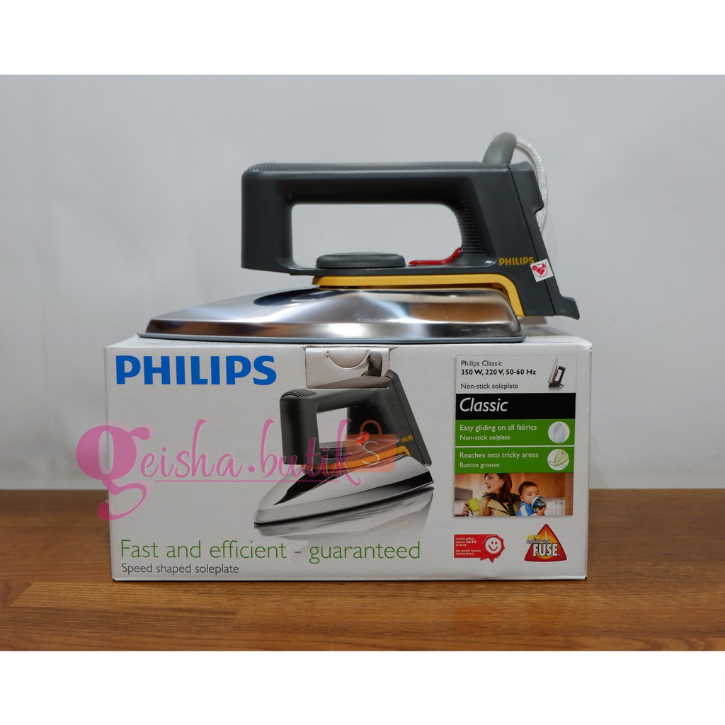 Jual PHILIPS Setrika HD1172 Classic MADE IN INDONESIA | Shopee Indonesia