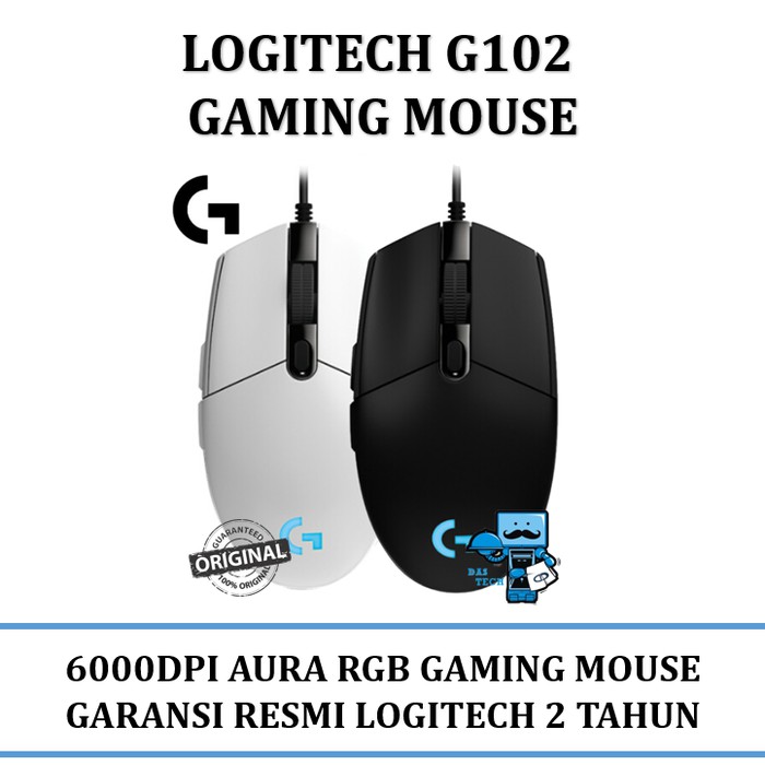 Jual JUAL Mouse Gaming logitech G102 Prodigy Gaming Mouse MURAH | Shopee Indonesia