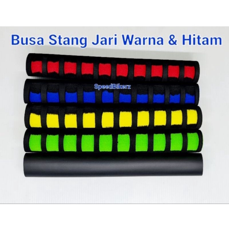 Jual Busa Jari Warna & Hitam Anti Air / Busa stang Busa Handfat Busa ...