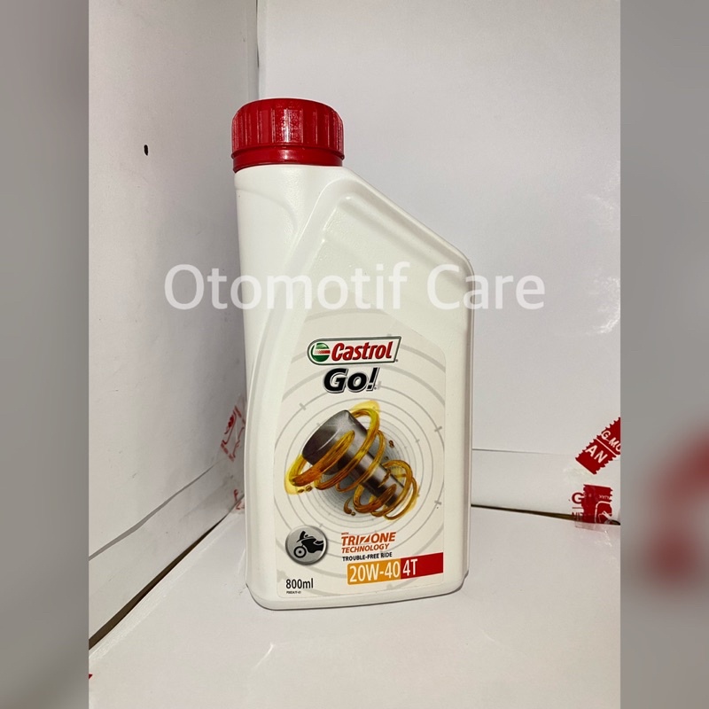 Jual OLI CASTROL GO! 20W-40 4T 800ML OIL | Shopee Indonesia
