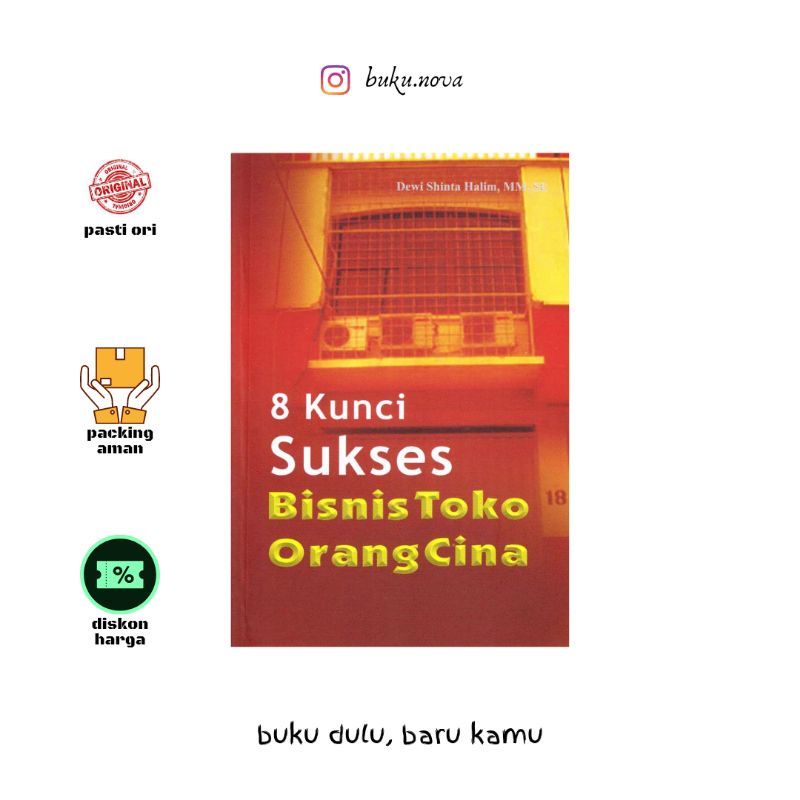 Jual Buku 8 Kunci Sukses Bisnis Toko Orang Cina | Shopee Indonesia