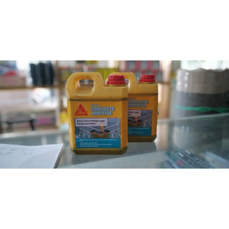 Jual SIKA CIM CONCRETE ADDITIVE 900ML OBAT COR PENGUAT / PENGERAS BETON ...