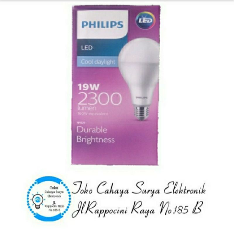 Jual Lampu LED Philips LED 19 Watt putih | Shopee Indonesia