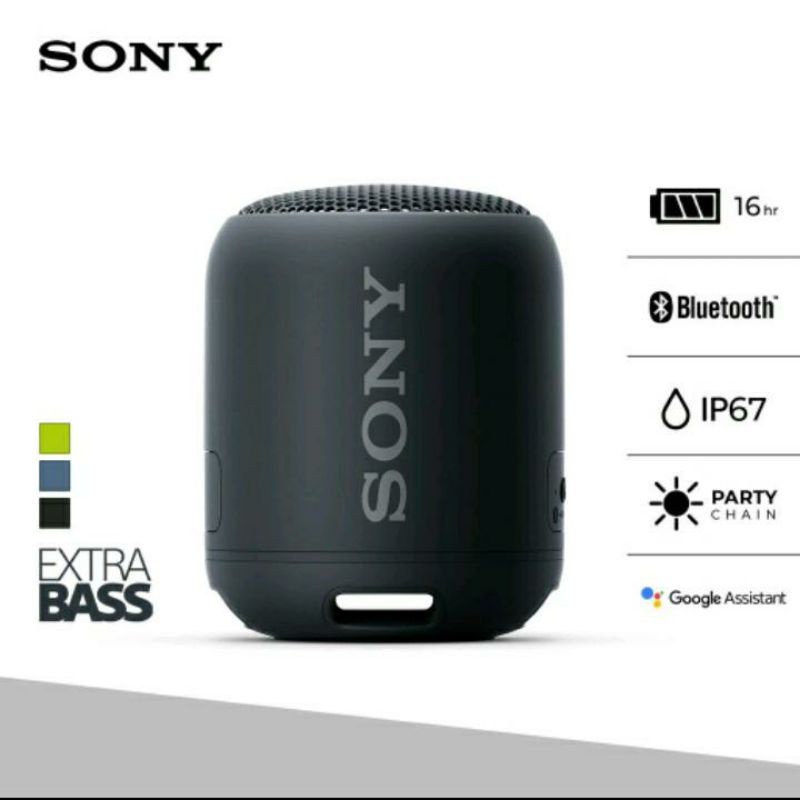Jual SPEAKER SONY SRS-XB12 BLUETOOTH EXTRA BASS BATTERY - BLACK PORTABLE WIRELESS | Shopee Indonesia