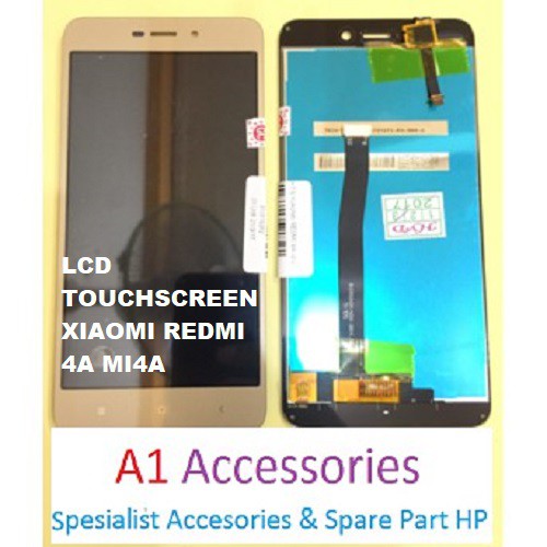Jual LCD TOUCHSCREEN XIAOMI REDMI 4A MI4A LAYAR TAMPILAN + LAYAR SENTUH ...