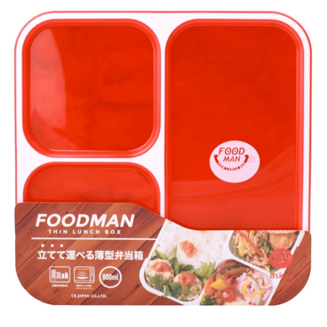 Jual Foodman Thin Lunch Box 800 ML | Shopee Indonesia