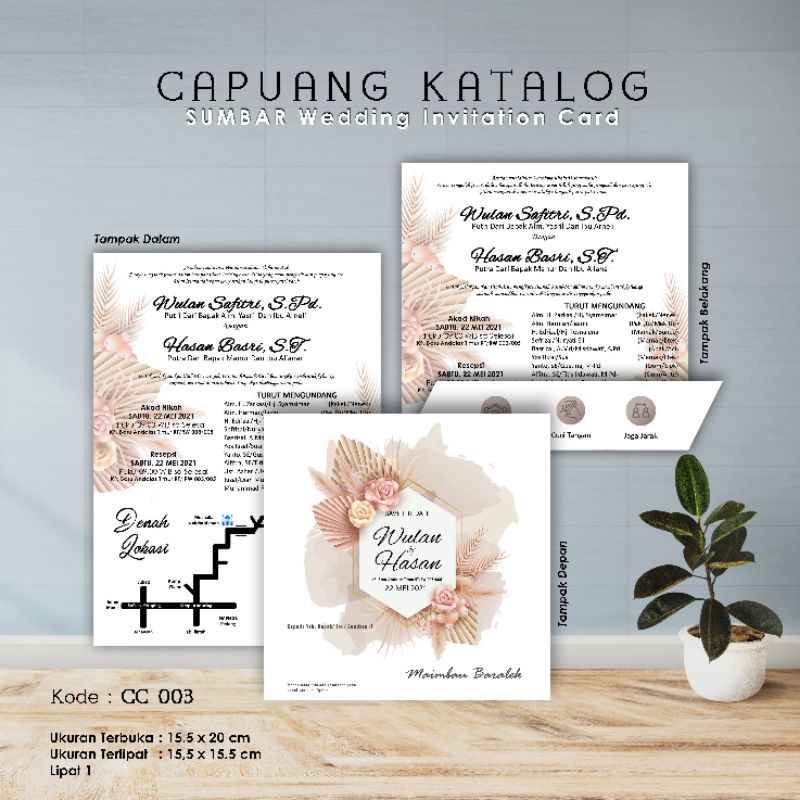 Jual Undangan Baralek 1000 an, Undangan Nikah Murah | Shopee Indonesia