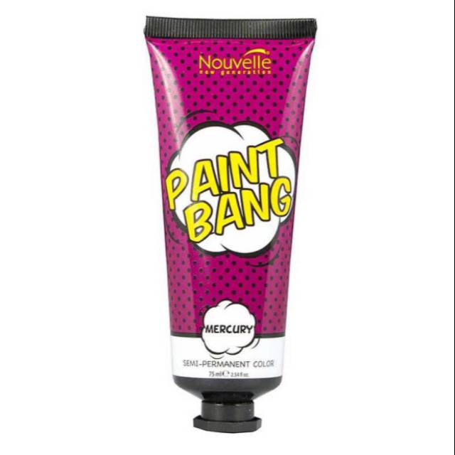 Jual Cat rambut Eropa premium vegan ; PAINT BANG ; Mercury ( Raspberry ...