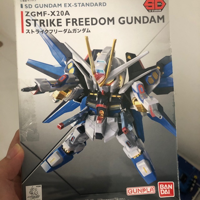 Jual SD EX Strike Freedom Gundam | Shopee Indonesia
