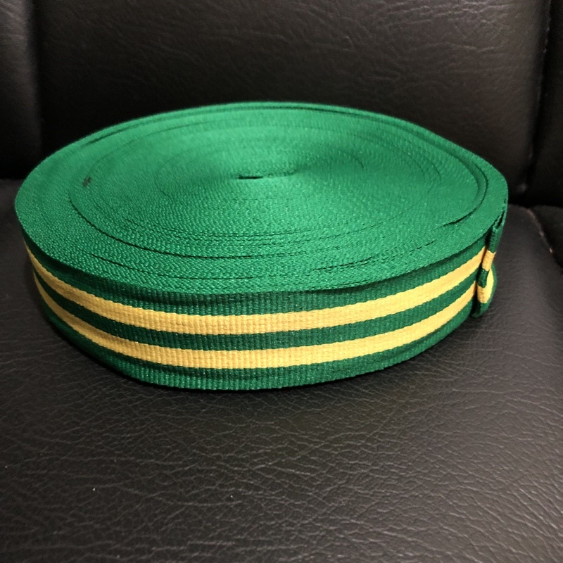 Jual Tali untuk medali/ tali webbing medali/ tali mendali per roll ...