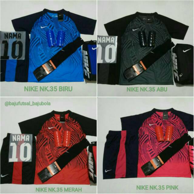 Jual Baju futsal & Sepak bola nk35 (paketan) | Shopee Indonesia