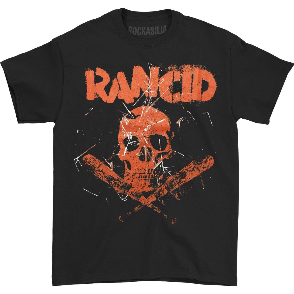 Jual Kaos Band RANCID Skull / Bats T-Shirt Official Merchandise T-Shirt ...
