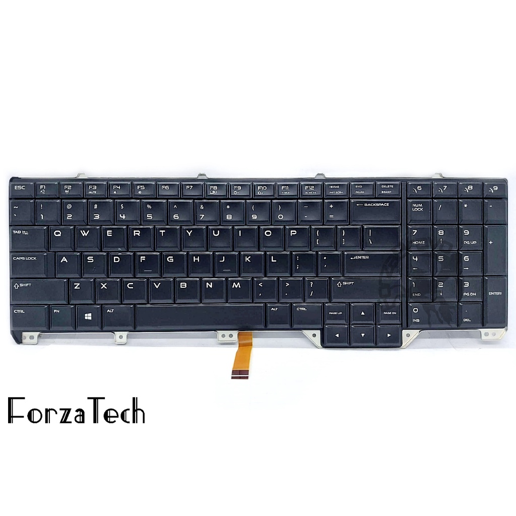 Jual Keyboard Laptop DELL Alienware 17 R2 17 R3 17-R2 02C6KH Backlight ...