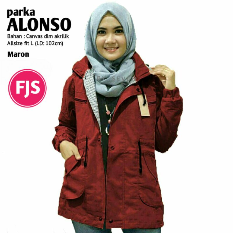 Jual Parka Loreng Parka Tentara Jaket Tentara Jaket Loreng Parka Kanvas Parka Korea