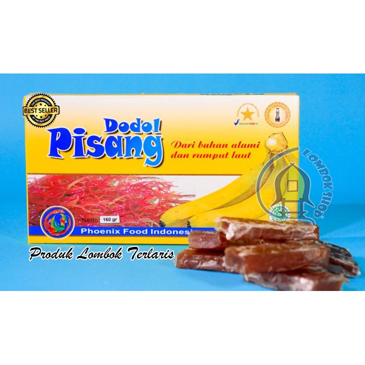 Jual Dodol Rumput Laut Phoenix Rasa Pisang Khas Lombok 160 Gram ... Jual Dodol Rumput Laut Phoenix Rasa Pisang Khas Lombok 160 Gram ...