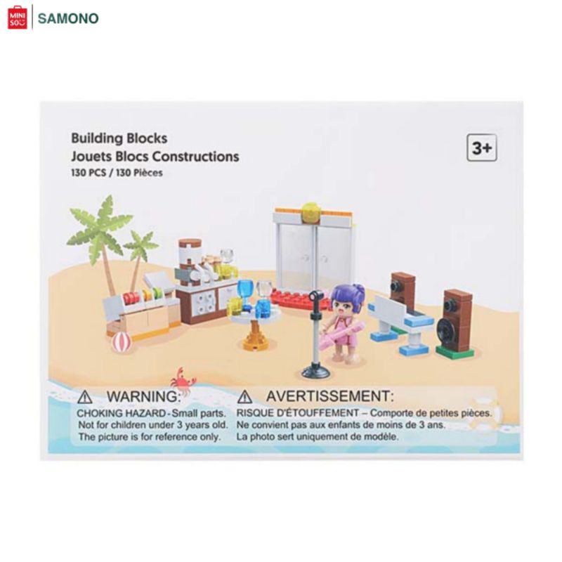 Jual MINISO BUILDING BLOCKS ( SEASIDE BEVERAGE SHOP ) | LEGO | Shopee ...