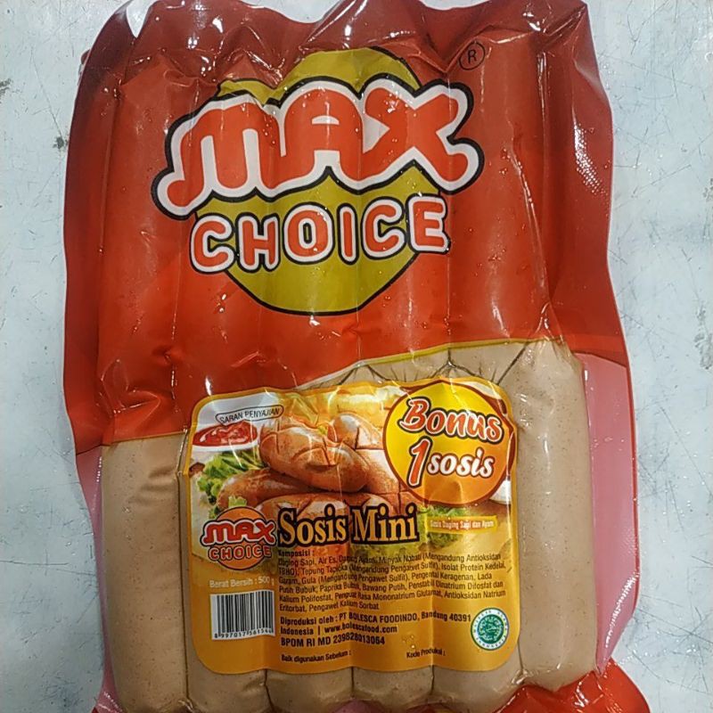 Jual Max choice sosis bakar mini 500 g | Shopee Indonesia