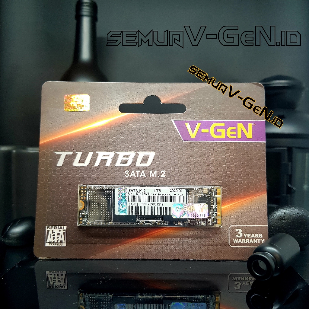 Jual V-GEN SSD M.2 SATA 128GB 256GB 512GB 1TB 2TB TURBO M2 128/256/512 ...