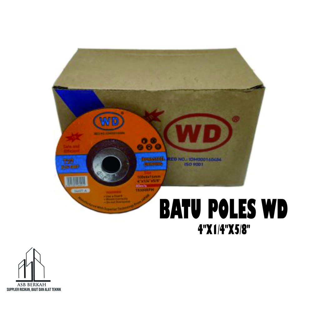 Jual WD Batu Poles 4x6 // Poles asah 4 inch | Shopee Indonesia