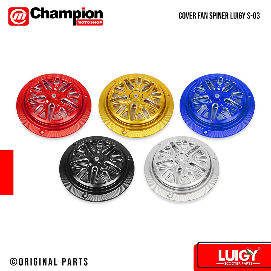 Jual Cover Fan Spinner Vespa Sprint Primavera Gts S Lx Lxv S 03 Luigy ...