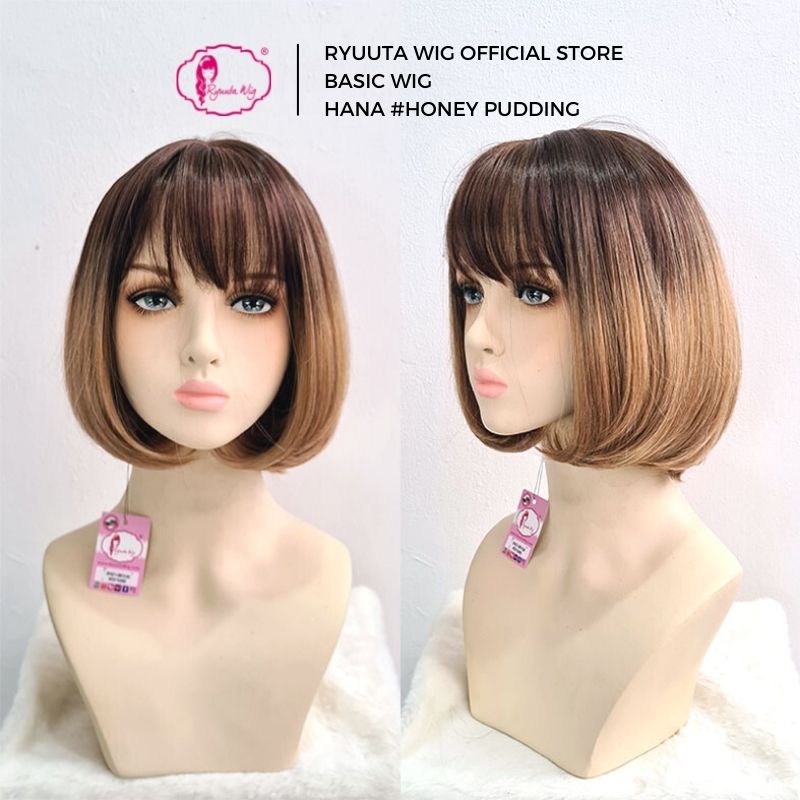 Jual Ryuuta Wig Lolita Hana Bob Blow Poni Tipis Korea Kawaii Ulzzang ...