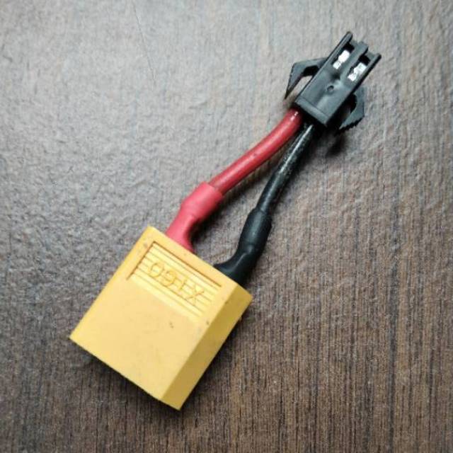 Jual JST SM Male to XT60 Male Adapter Lipo Battery | Shopee Indonesia