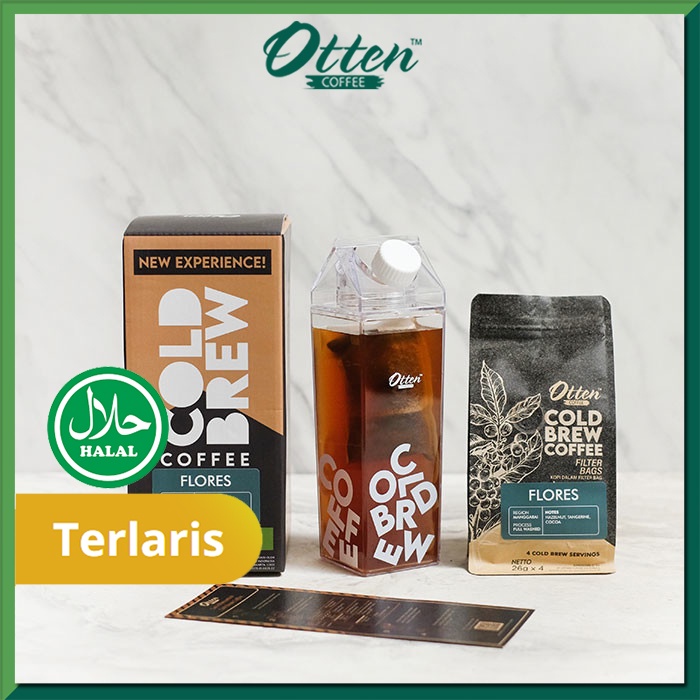 Jual Cold Brew - Arabica Flores Manggarai Full Washed (Set) | Shopee ...