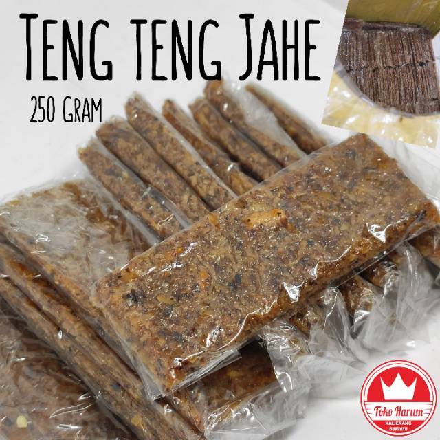 Jual TENG TENG JAHE 250 Gram [Harum Snack Official] SNACK KILOAN ...