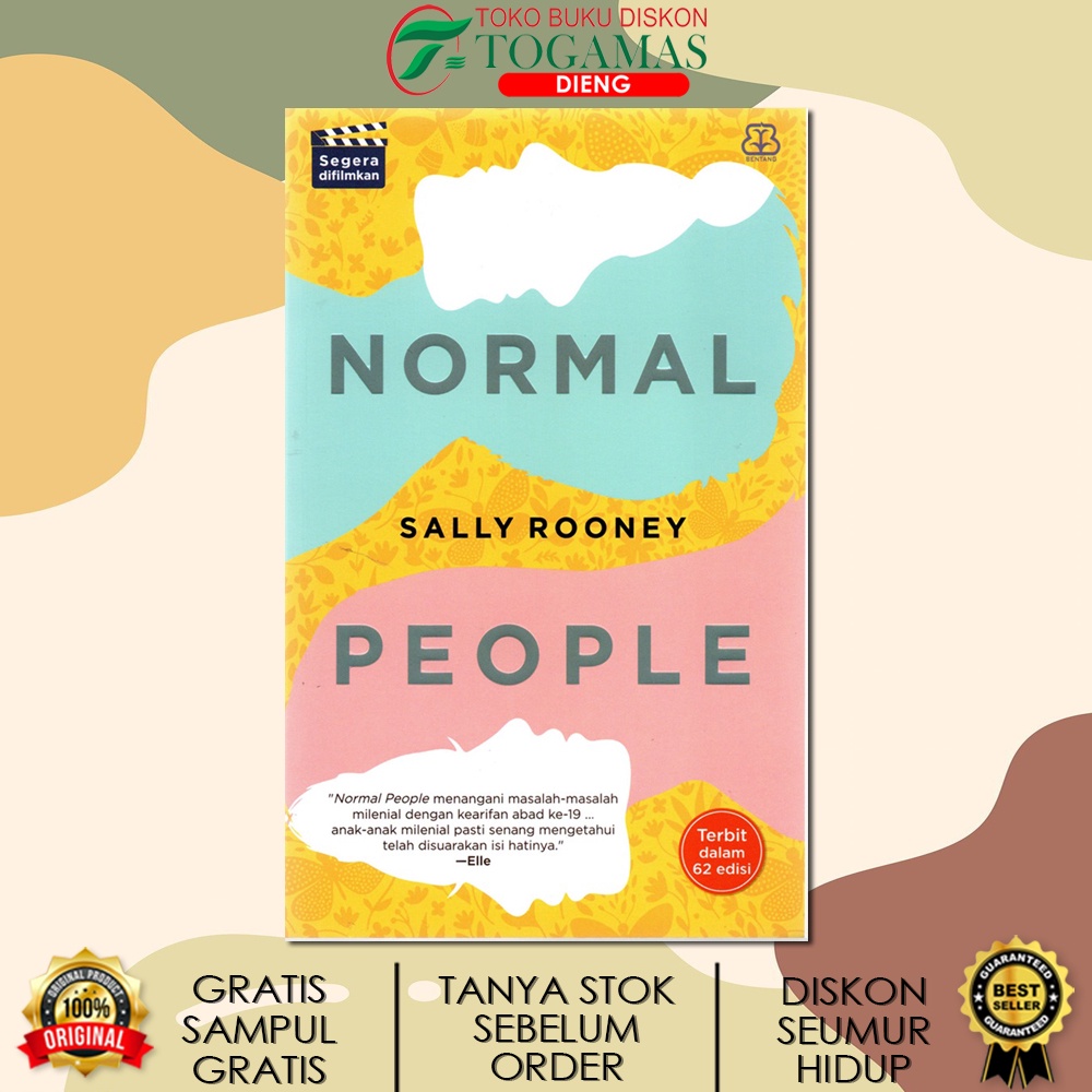 Jual NOVEL NORMAL PEOPLE KARYA SALLY ROONEY / BENTANG PUSTAKA | Shopee ...