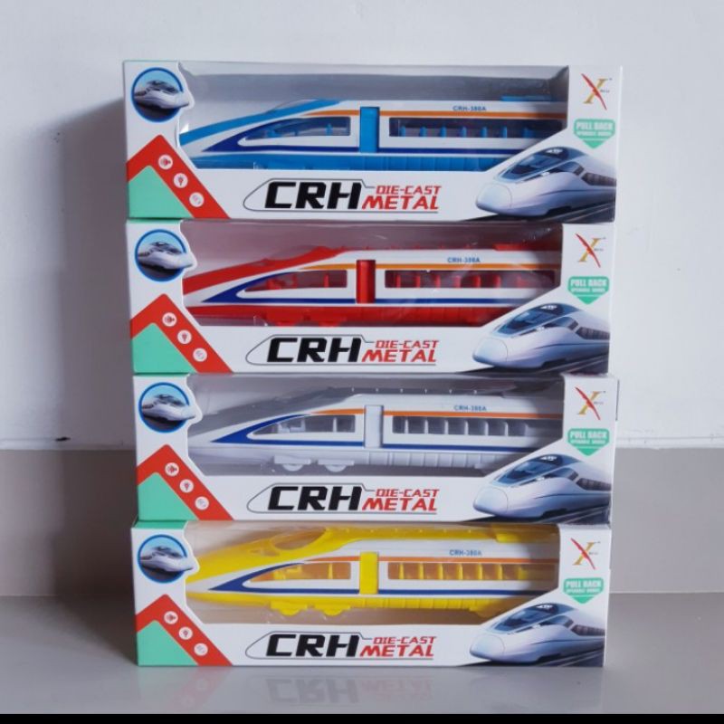 Jual Diecast CRH MRT Alloy - Miniatur Kereta Api Cepat LRT Bullet Train ...